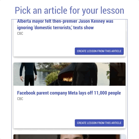 Roshi - Custom Lessons in Seconds